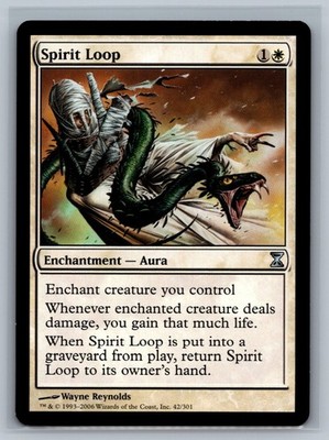 Magic The Gathering Time Spiral Spirit Loop #42/301 MTG TCG CCG | eBay