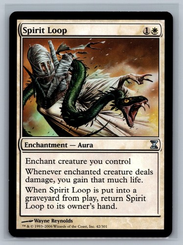 Magic The Gathering Time Spiral Spirit Loop #42/301 MTG TCG CCG | eBay