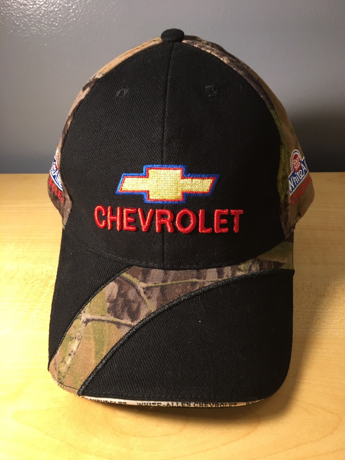 Chevrolet Hat (White Allen) Camouflage Mens Baseball … - Gem