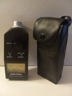Sound & Audio Measurement - Radio Shack Sound Level Meter
