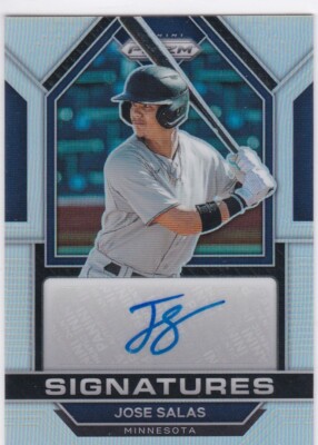 2023 Prizm Jose Salas Signatures Prizm Autograph Auto #SIG-JS Twins | eBay
