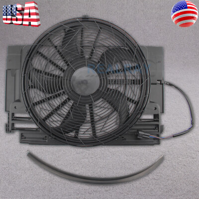 Radiator Condenser Cooling Fan For 2000-2006 BMW X5 64546921381 | eBay