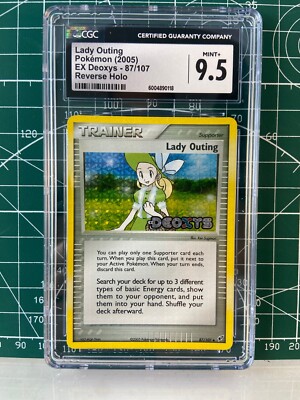 Pokemon TCG Lady Outing 87/107 (2005) EX Deoxys Reverse Holo CGC 9.5 | eBay
