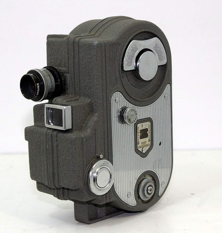 Vtg. Collectors Cinemaster II G-8 Double 8mm Cine Camera Universal ...