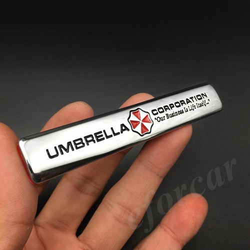Metal Resident Evil Umbrella Car Auto Fender s Trunk Badge Decal ...