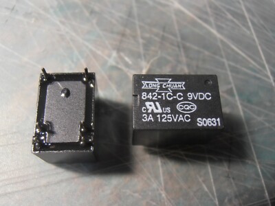 4PCS 842-1C-C 9VDC 3A SPDT Form C RELAY DIP6 Song Chuan | eBay