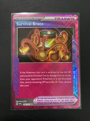 Pokémon TCG Survival Brace Scarlet & Violet-Twilight Masquerade 164/167 ...