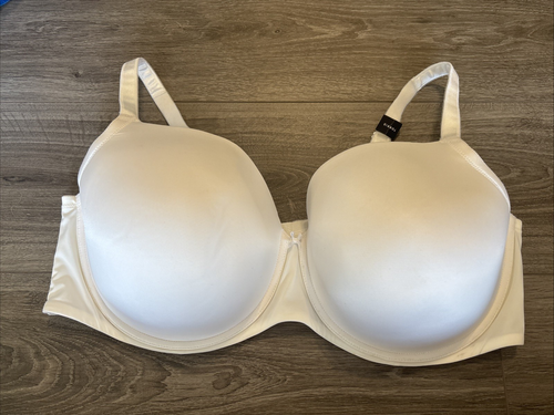 Torrid Bra 46DDD Full Coverage White Underwire Lightly Lined NWT | eBay