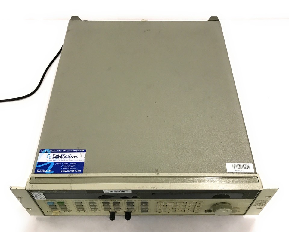 HP Agilent 83752A Synthesized Sweep Generator 10MHz-20GHz w/ Options ...