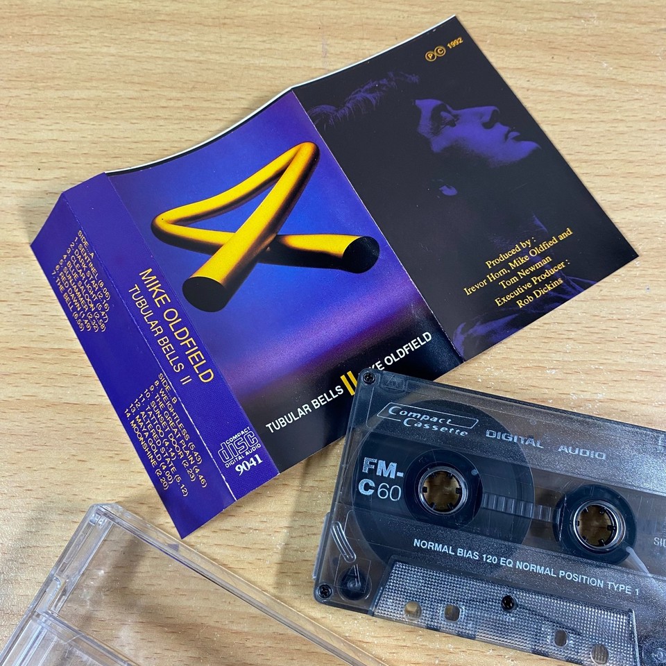 Mike Oldfield - Tubular Bells (1992) The 15th studio album / Cassette ...