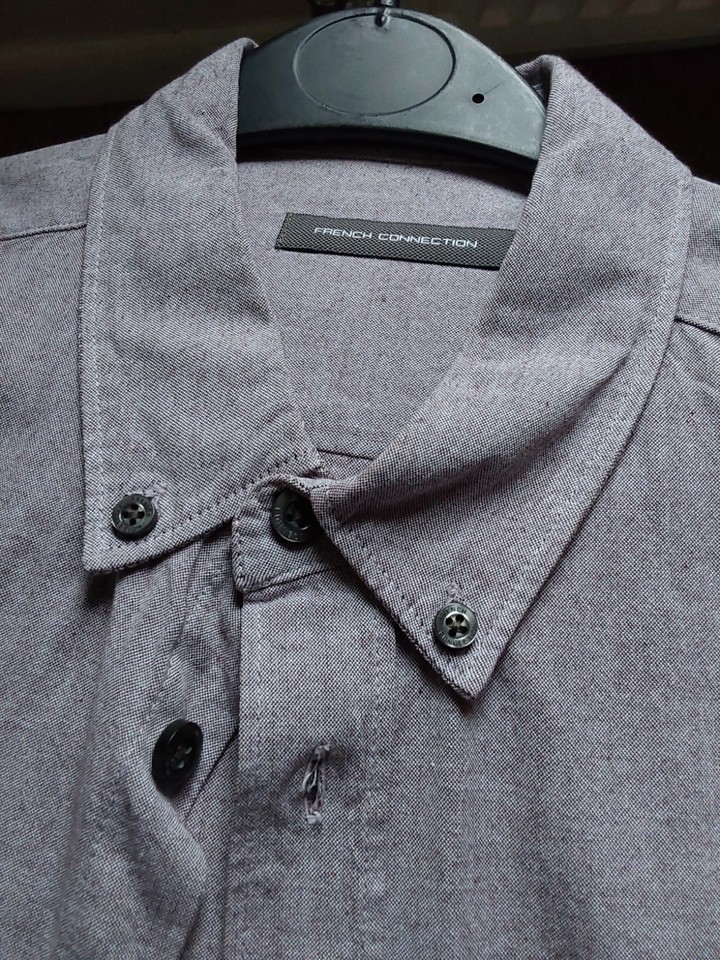 A Pair of French Connection Long Sleeved Shirts Size M Excellent ...