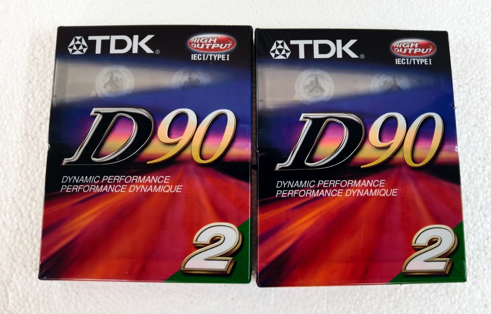 4 TDK D90 Blank Audio Cassette Tapes High Output Recording 20356201005 ...
