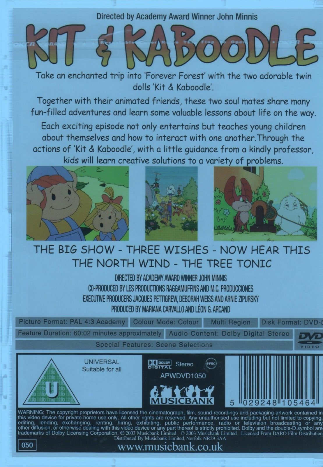 Kit & Kaboodle 1998 (the Big Show THR DVD Incredible Value and for sale ...