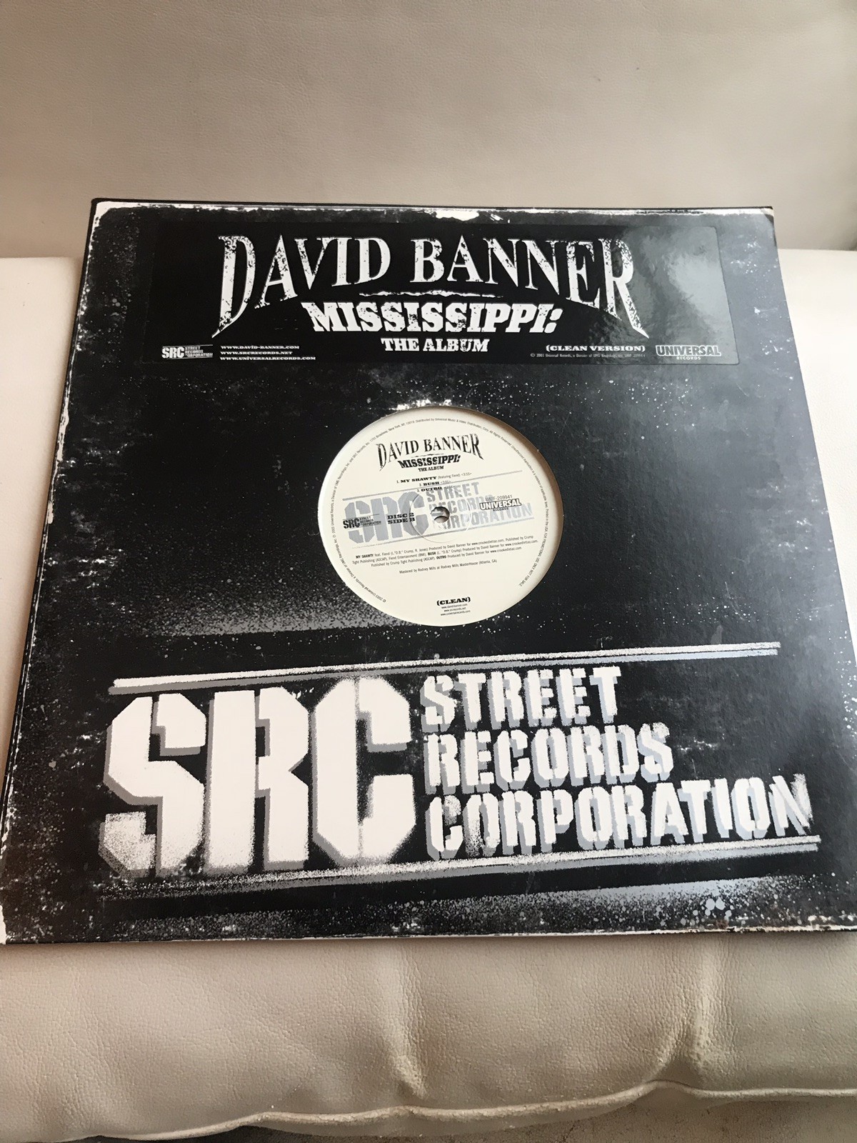 DAVID BANNER MISSISSIPPI: THE ALBUM DOUBLE VINYL LP (Clean Version) EX ...