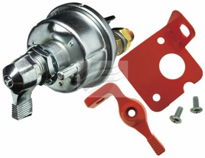 Battery Master Switch 6-36V 125A Continuous Normally Open Red Lock Out ...