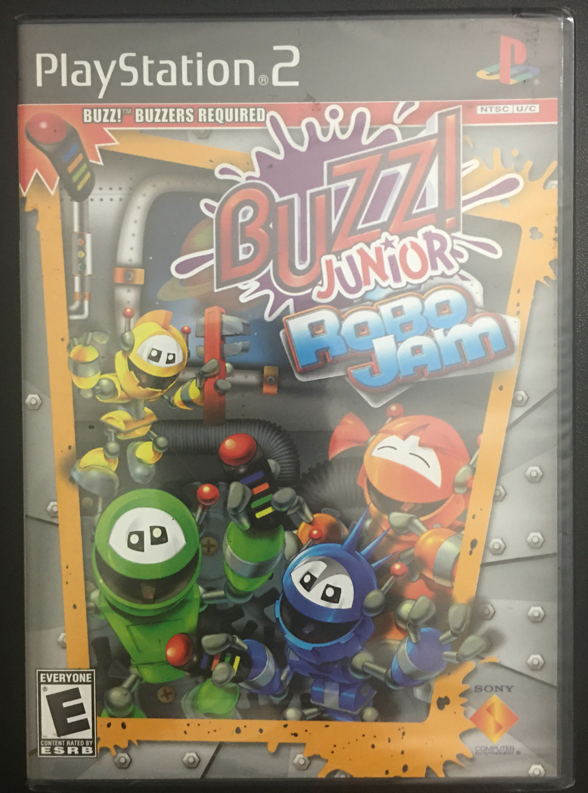 NEW - Buzz Jr: Robo Jam Stand Alone For PlayStation 2 PS2 Puzzle | eBay