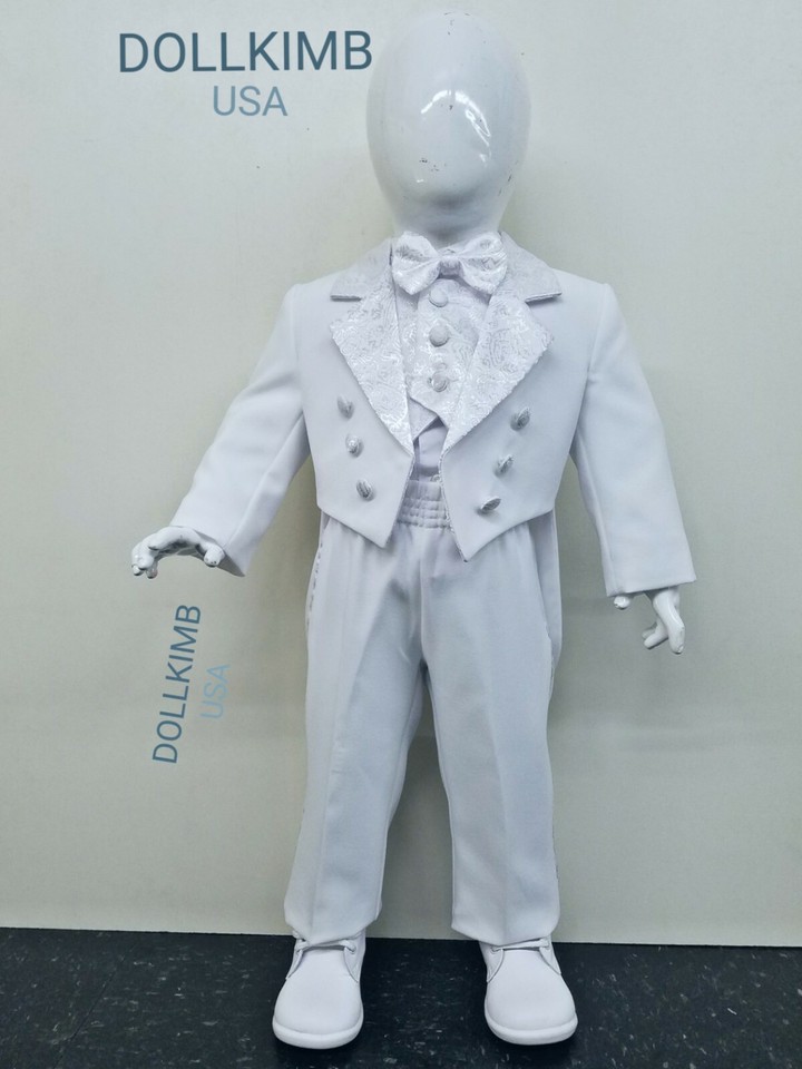 Traje para bautizo bordado. Suit Tuxedo EMBROIDERY, Baptism Christening ...