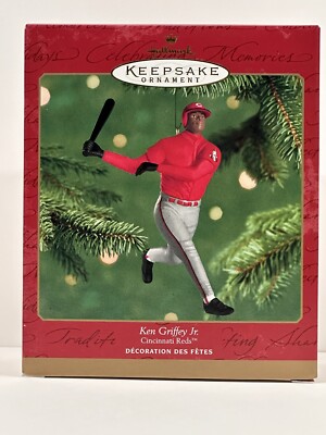 2000 Ken Griffey Jr. Cincinnati Reds Baseball Hallmark Keepsake ...