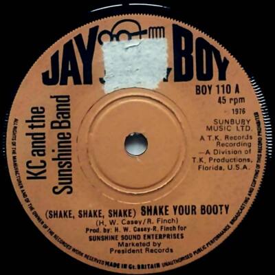 KC and the Sunshine Band - (Shake, Shake, Shake) Shake Your Booty [7" 45] UK | eBay