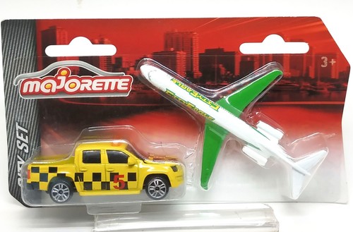 Majorette Airport Service Set VW Amarok Follow Me + Aircraft 3" in ...