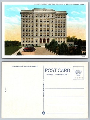 Dallas Methodist Hospital Dallas Texas Postcard | eBay