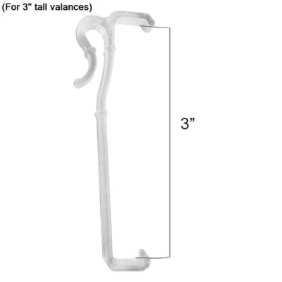 12 Pack of 3 Inch Valance Clips for Window Blinds | eBay