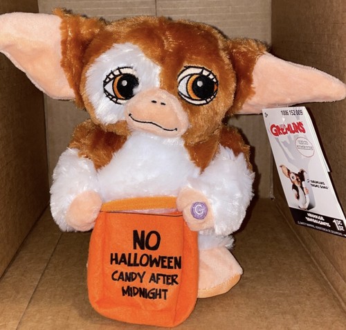 Gemmy GIZMO With Treat Sack 9" Animated Musical Plush Waddler (2021 ...