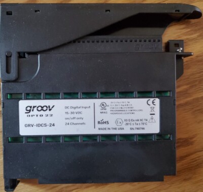 GRV-IDCS-24 DC Digital Input for Opto 22 groov EPIC PLC (new) | eBay