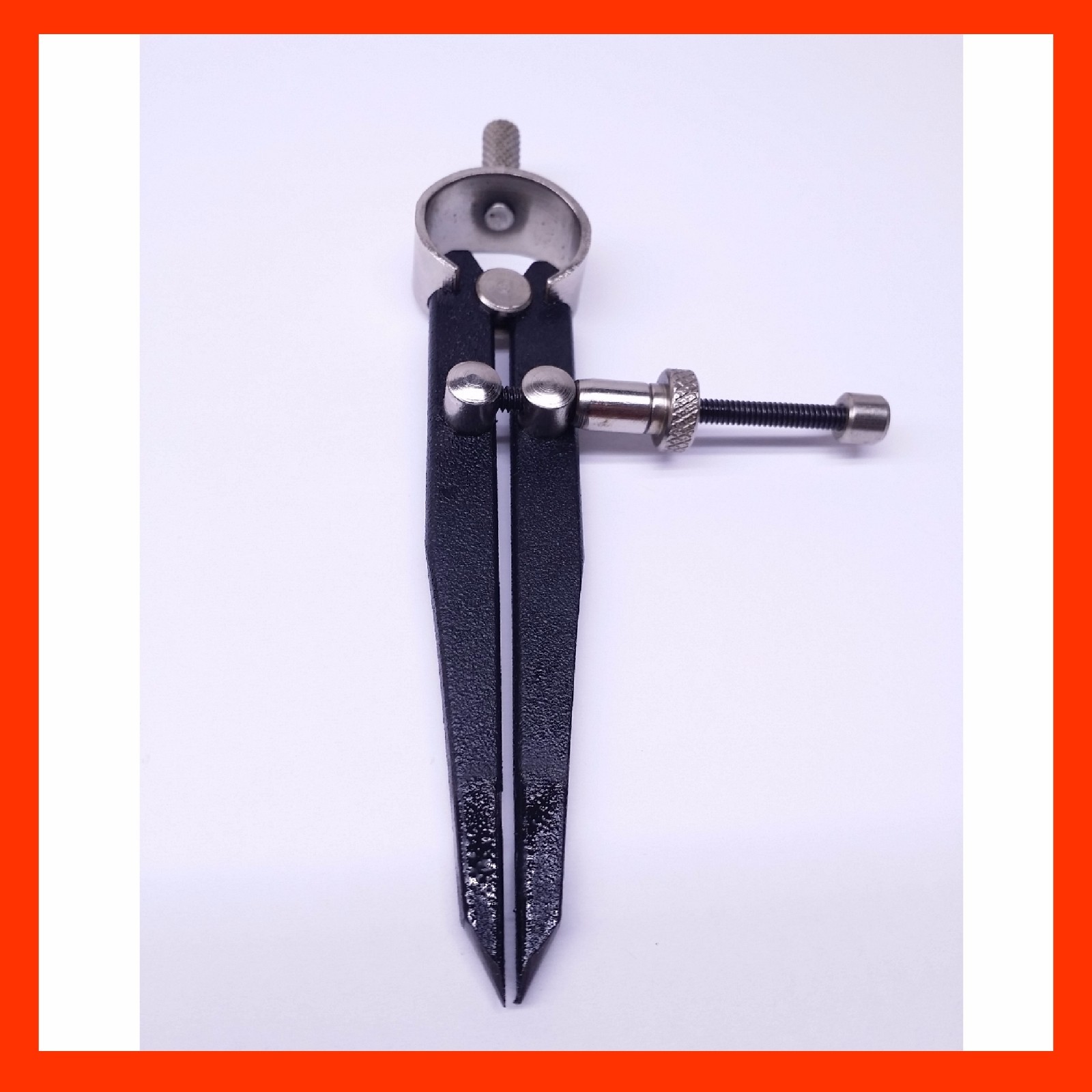 Jewelers Spring Divider 3" Black Steel Measuring Compass Gauge ...