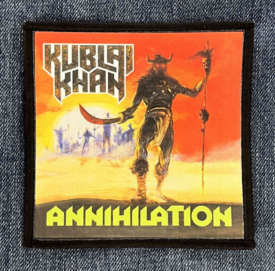 Kublai Khan Annihilation Sublimated Printed Patch | American Metalcore ...