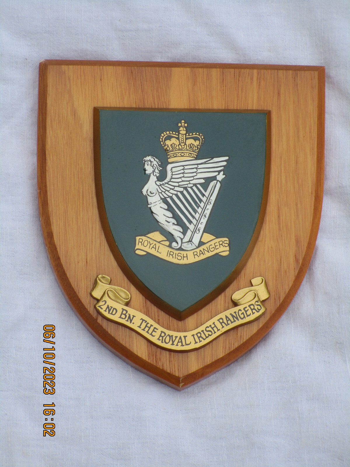 Coat of Arms: 2nd Battalion The Royal Irish Rangers, 1989-1993 IN Lemgo ...