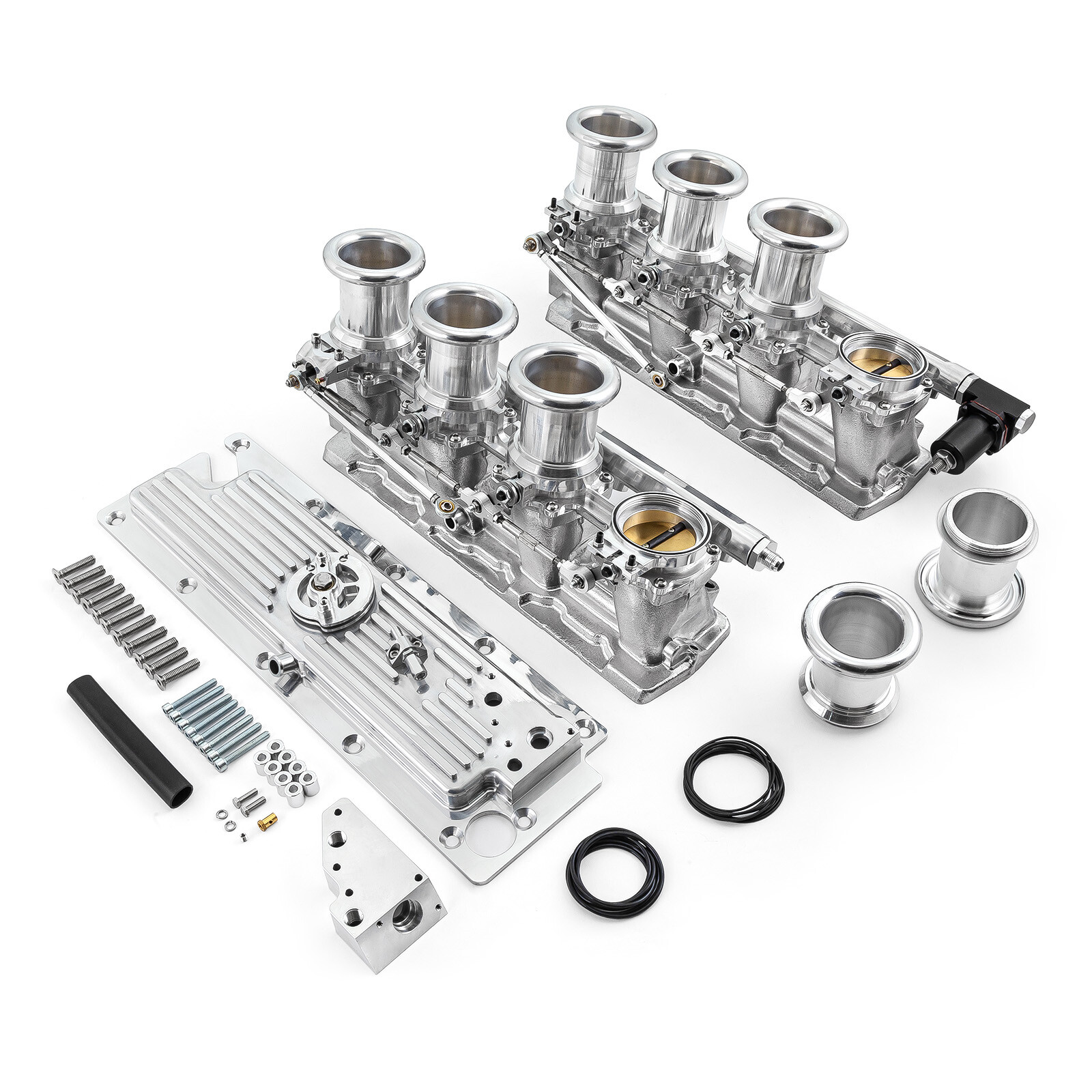 Chevy GM LS3 Downdraft EFI Stack Intake Manifold System Complete ...