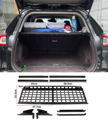 2019-2024 Toyota RAV4 Storage Molle Panel Rear Trunk Debris Rack US ...