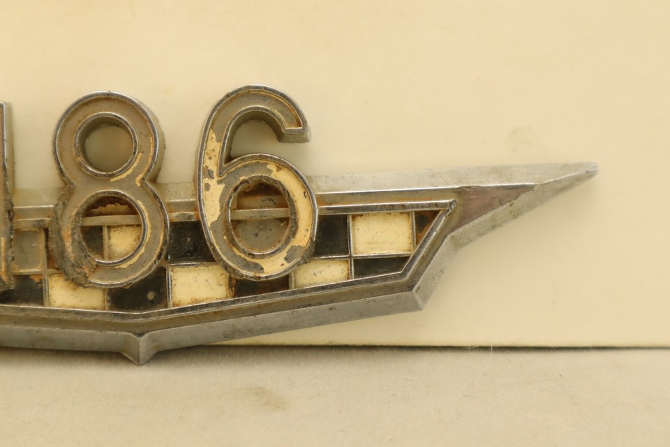 1966-1968 Holden Premier HR “186” 3.0L Rear Boot Lid Emblem OEM 7428990 ...