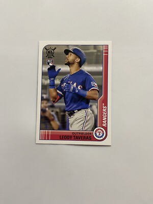 2021 Topps Big League Baseball #190 Leody Taveras ROOKIE CARD RC | eBay