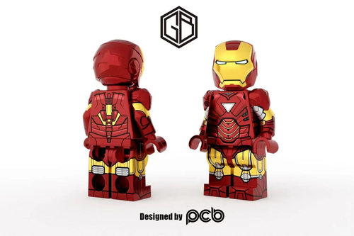 Phoenix Customs PCB Iron Man Tony Stark LEGO Marvel Minifigure | eBay