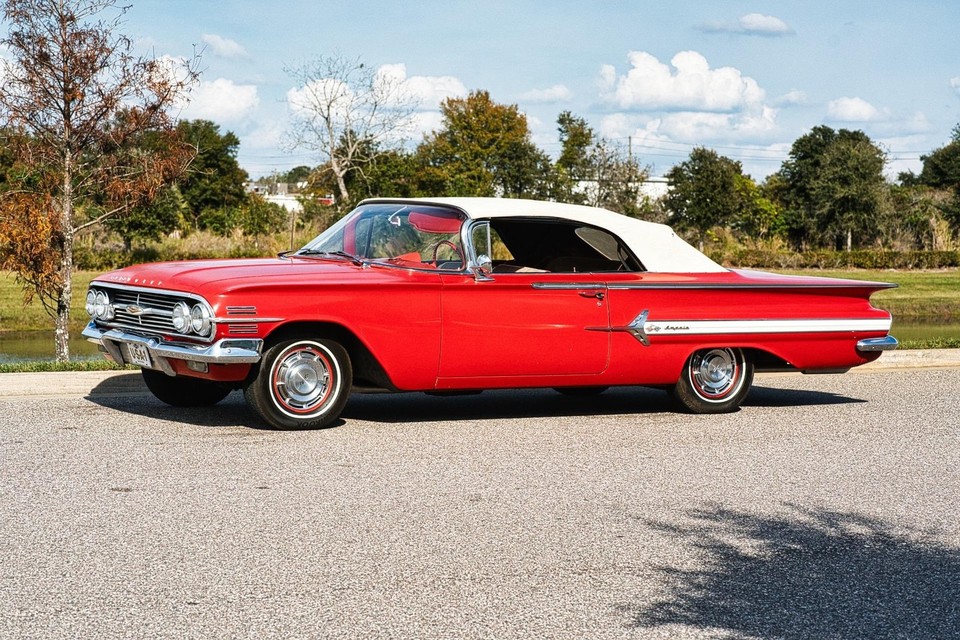 1960 Chevrolet Impala Convertible, Low Miles, V8 Automatic | eBay