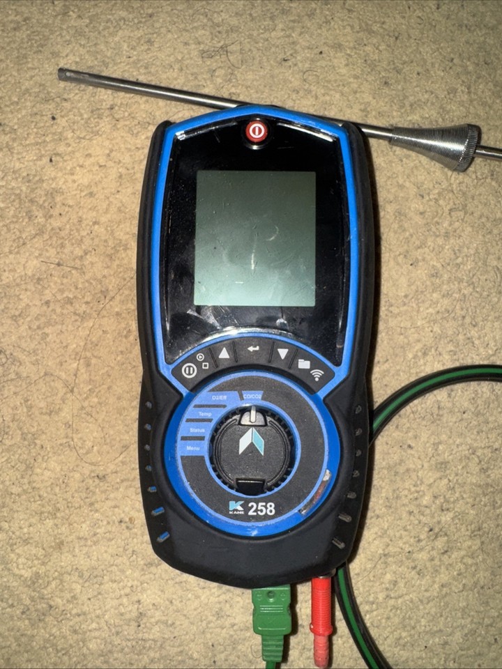 Kane 258 Combustion Flue Gas Analyser | eBay UK