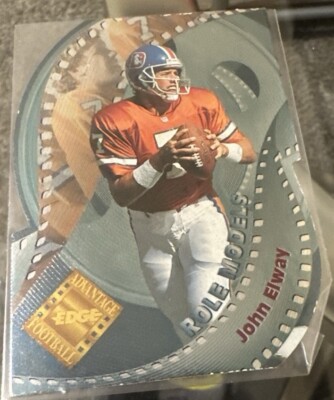 1996 JOHN ELWAY Collector's Edge Die Cut Role Models Football Card #RM1 ...