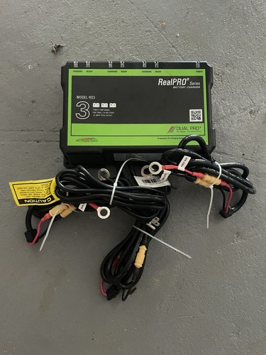 Dual Pro - RealPRO RS3 Series 3 Bank Battery Charger | eBay