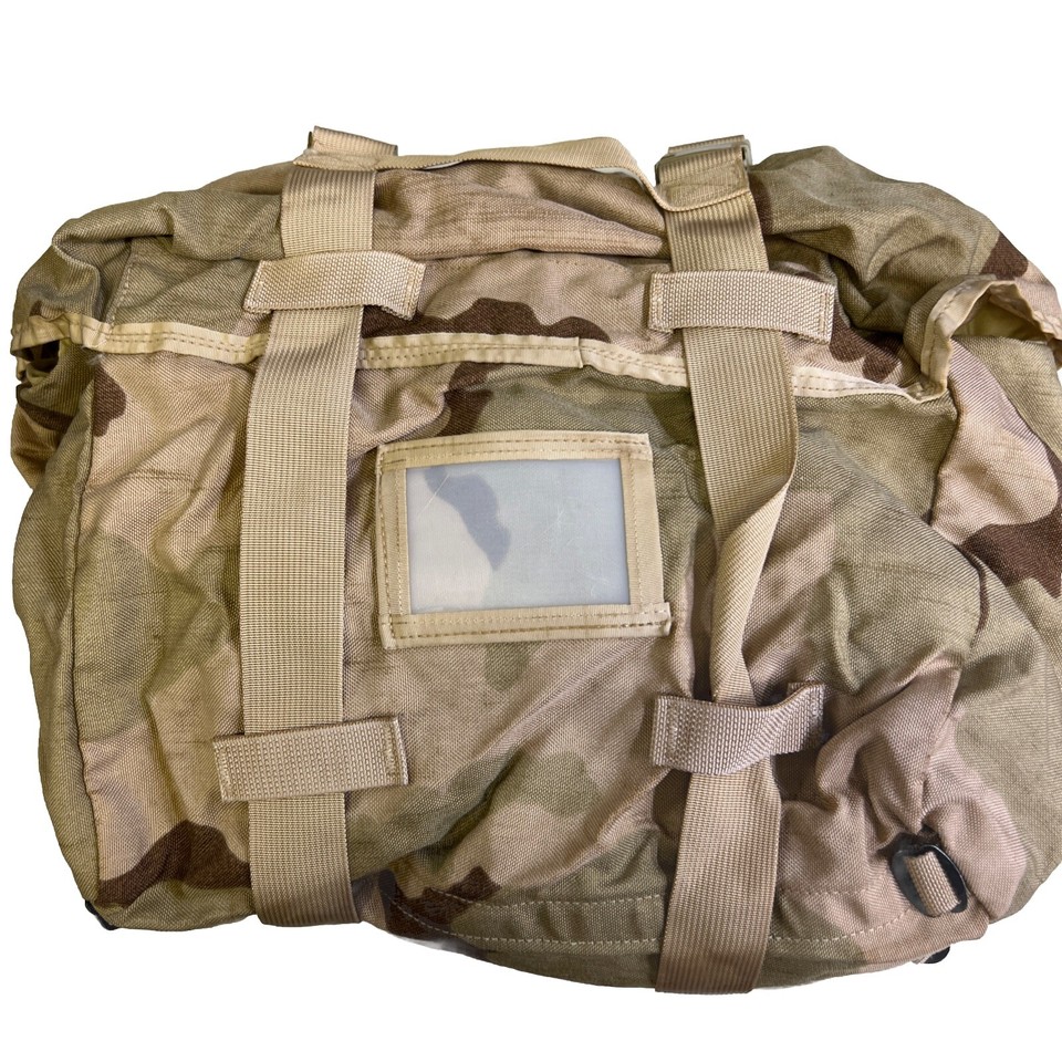 US Military Army MOLLE II DCU Desert Tan Camo Sleep System Carrier SSC ...