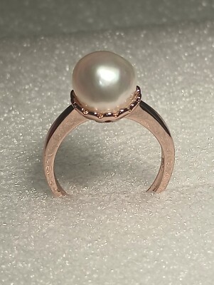 925 STERLING SILVER FAUX PEARL RING SIZABLE NEW WITHOUT TAGS | eBay