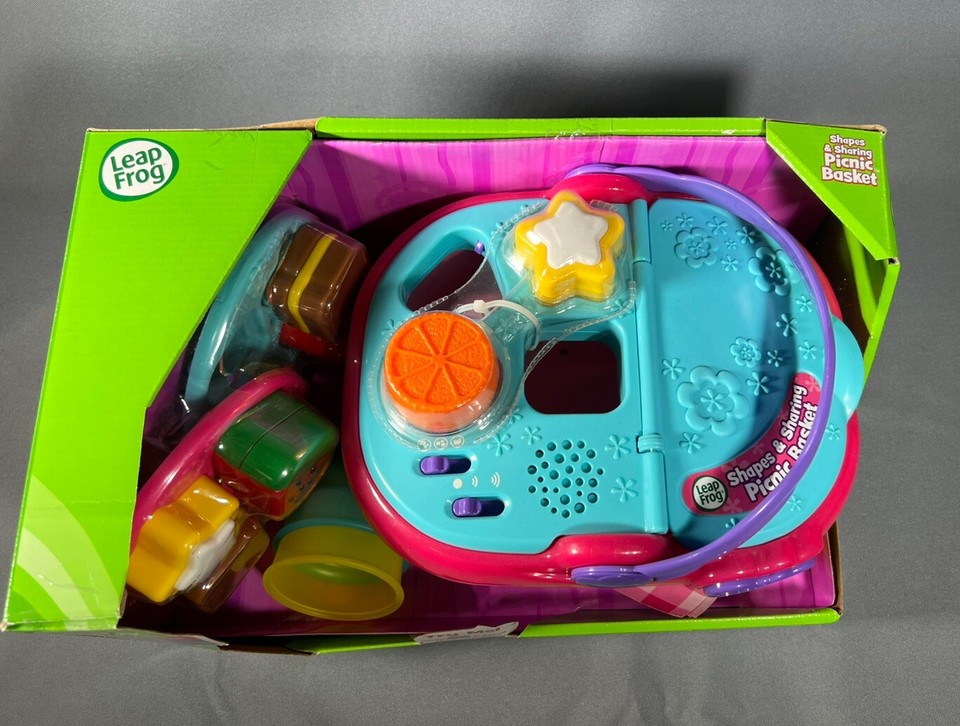 LeapFrog 80603600 Shapes and Sharing Picnic Basket - New In Box ...