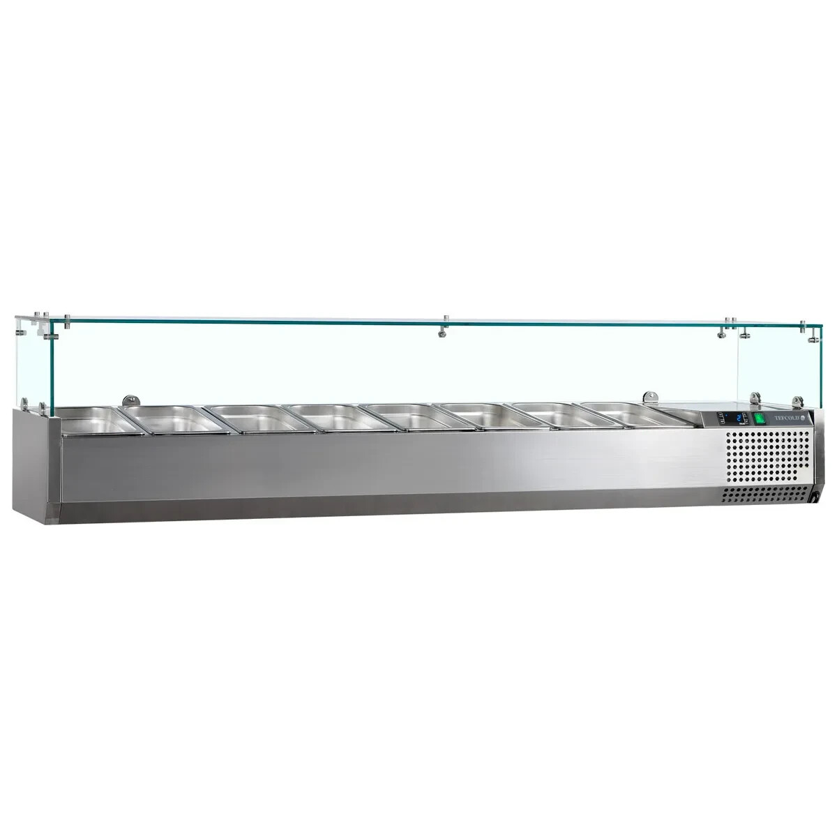 BRAND NEW TEFCOLD GVC33-200 STAINLESS STEEL GASTRONORM TOPPING SHELF ...