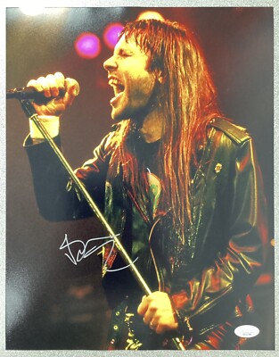 Bruce Dickinson Signed Photo 11x14 Music Iron Maiden Heavy Metal ...