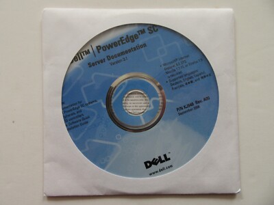 Dell PowerEdge SC, Server Documentation CD Version 3.1 P/N KJ5400 Rev ...