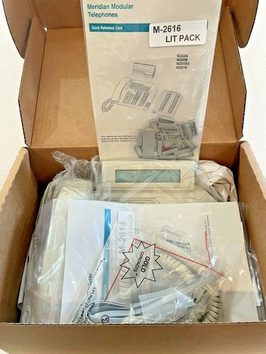 M-2616 Ash Nortel Meridian Modular Telephone NT2K16-XE | eBay
