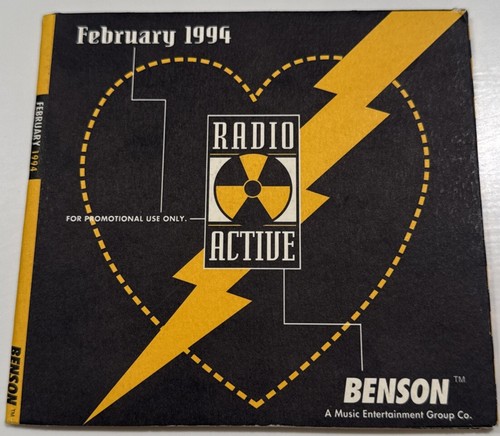 PROMO Benson “Radio Active February 1994” RADIO Singles CD w/Newsong ...