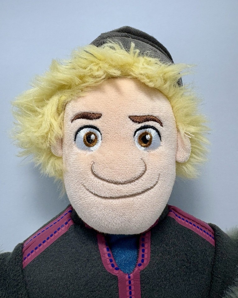 21" Kristoff Plush Authentic Disney Store Frozen Doll Stuffed Animal ...