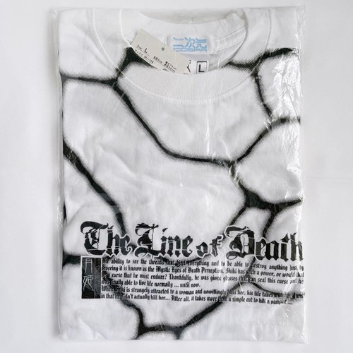 Tsukihime T-shirt TYPE-MOON Nasu Kinoko Size L Color White Game ...